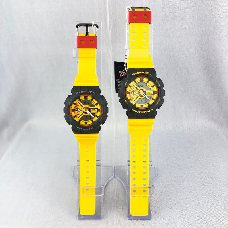 Casio G-Shock 90s-Inspired Yellow Color Series GA-110Y-9 GMA-S110Y-9 ...