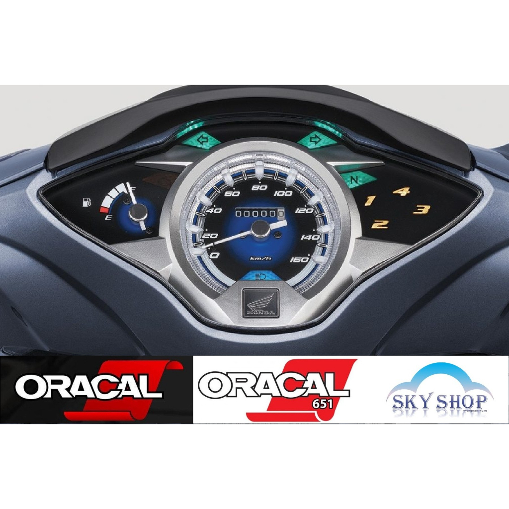 Honda Future 125, Future Fi, Wave 125i Sticker Tinted Meter | Shopee ...