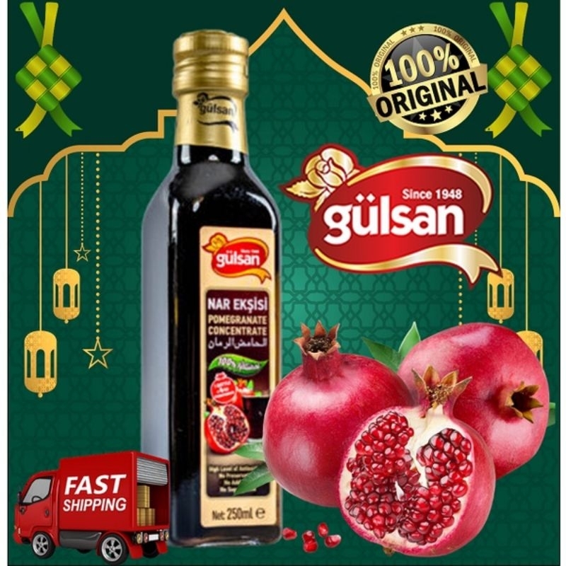[Cheapest] Gulsan Pomegranate Concentrate 250ml | Shopee Malaysia