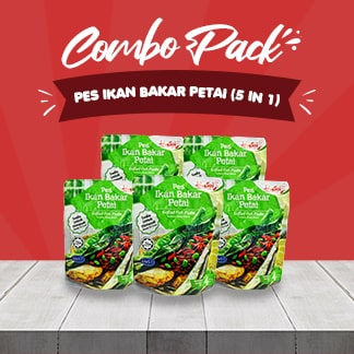 Combo Pack Pes Ikan Bakar Petai AdeqSue (5 in 1) | Shopee Malaysia