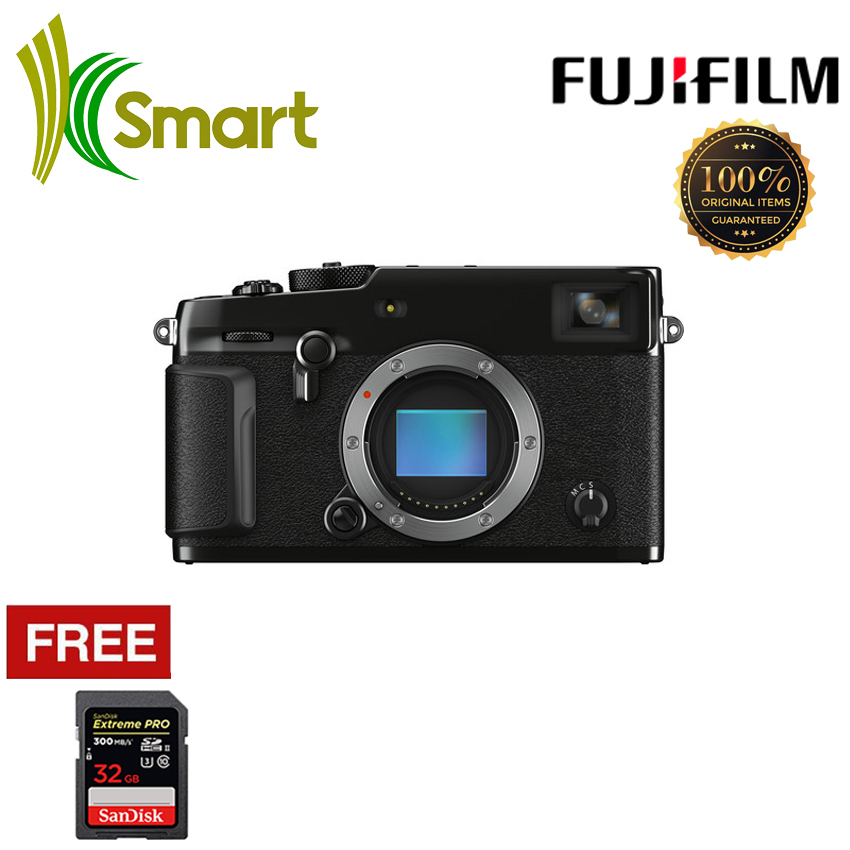 Fujifilm X-Pro3 Xpro3 Digital Camera Body(Black) + Sandisk 32GB UHS-II card (Fujifilm Malaysia ...