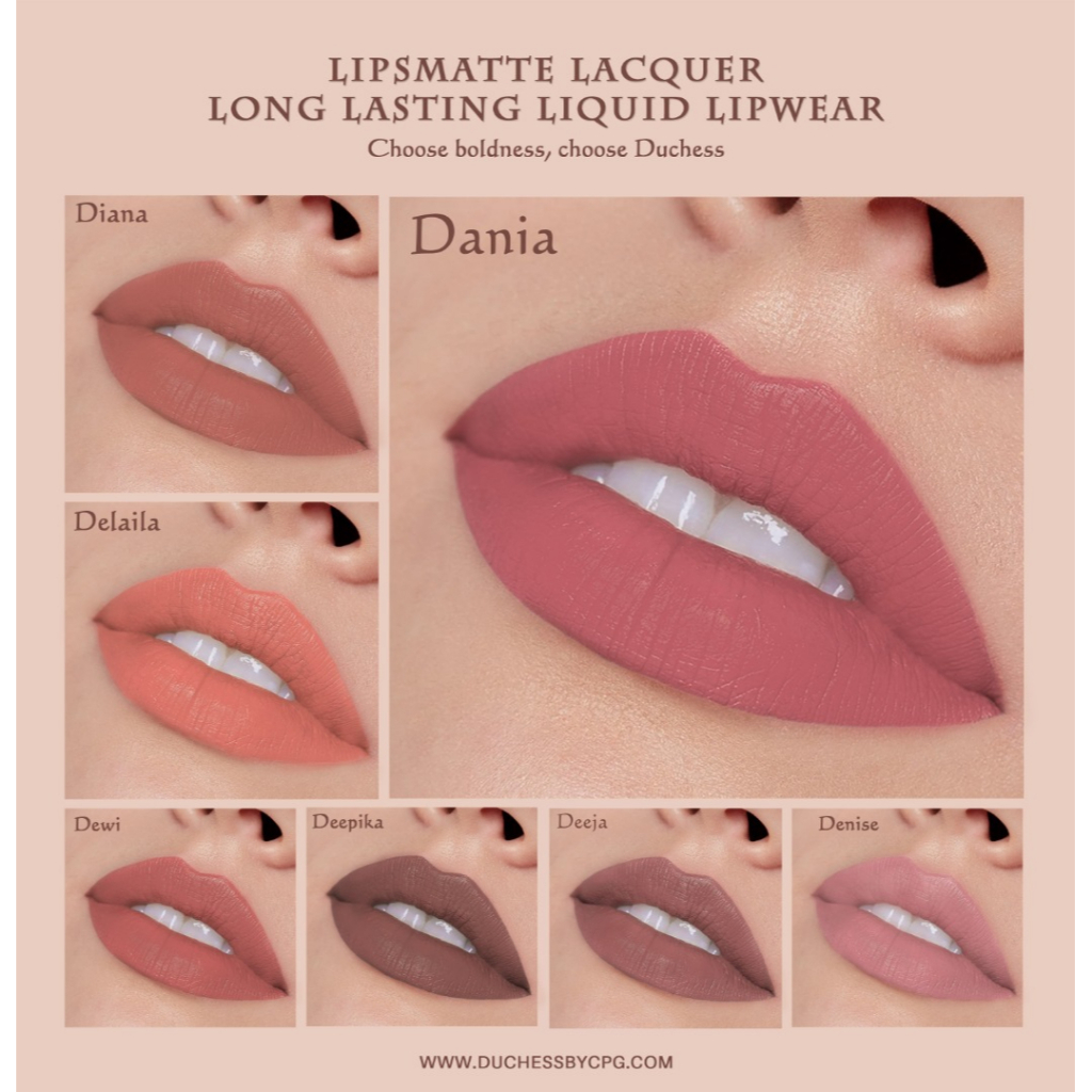 Lipmatte Duchess/ Lipsmatte DuchessbyCpg | Shopee Malaysia