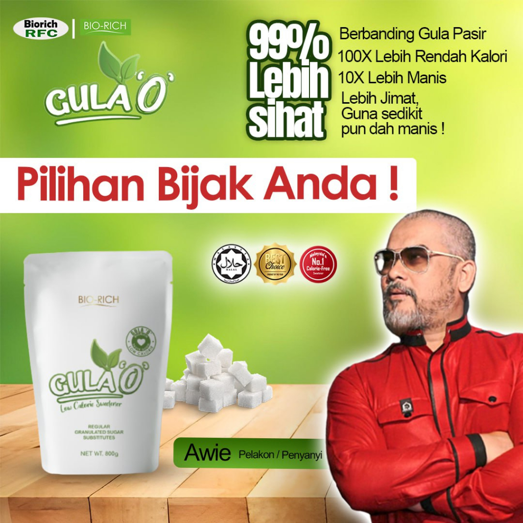 Pemanis Tanpa Gula Harga Kilang -Gula Sihat Pemanis Rendah Kalori ...