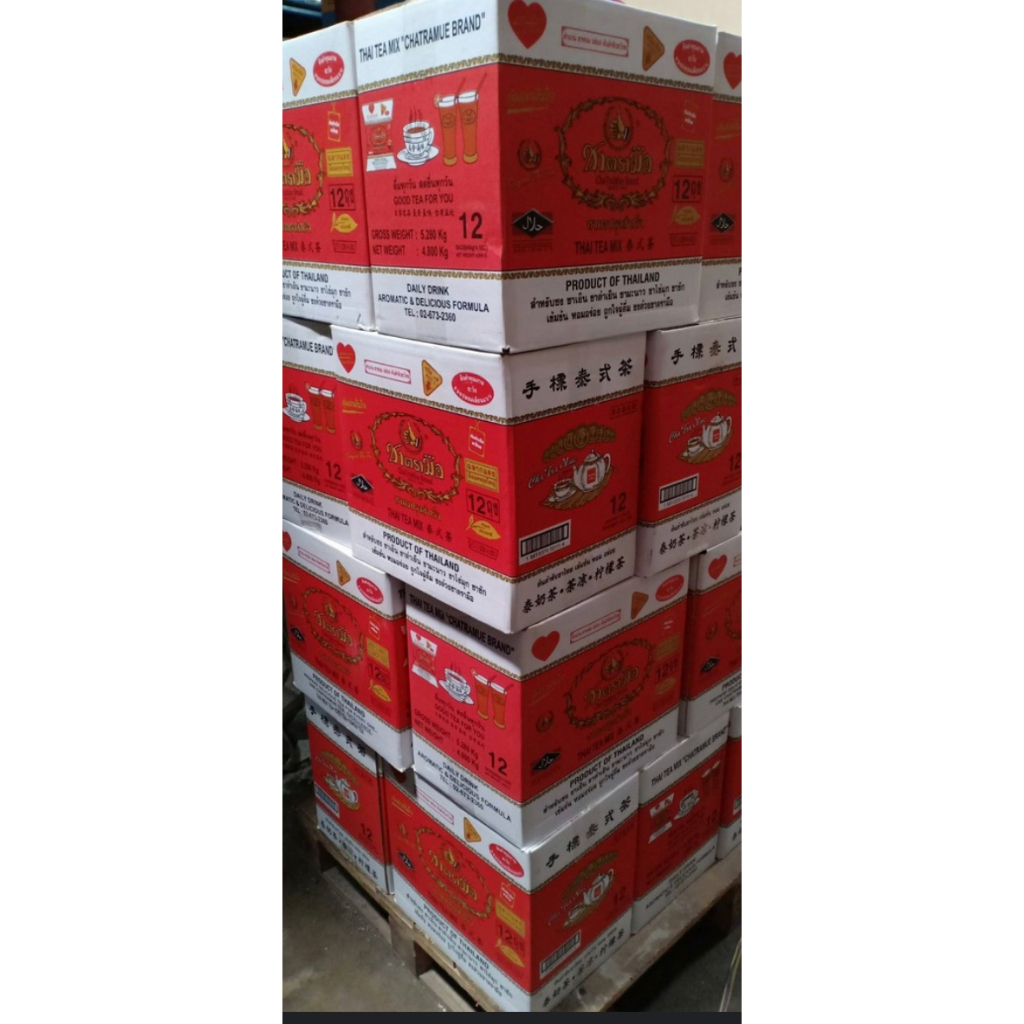 Red Tea Powder Teh Merah Serbuk Daun Original Thai ChaTraMue 400G PER ...