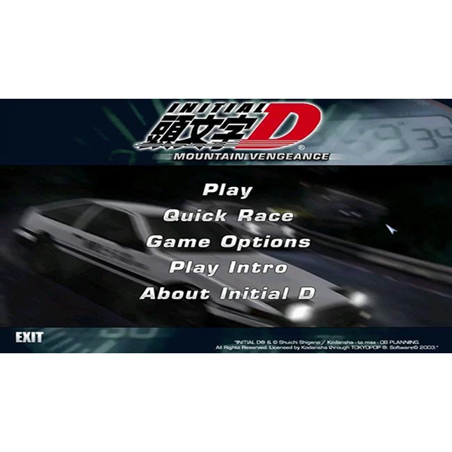 Initial D : Mountain Vengeance Year 2004 Direct Play Edition PC GAME ...