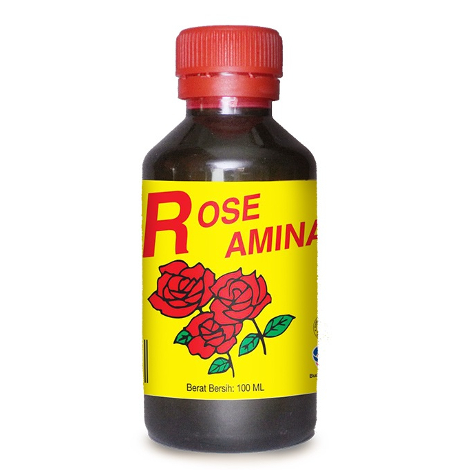 Cap Rose Amina, Rose Sirap Plasatic Bottel 100ml | Shopee Malaysia