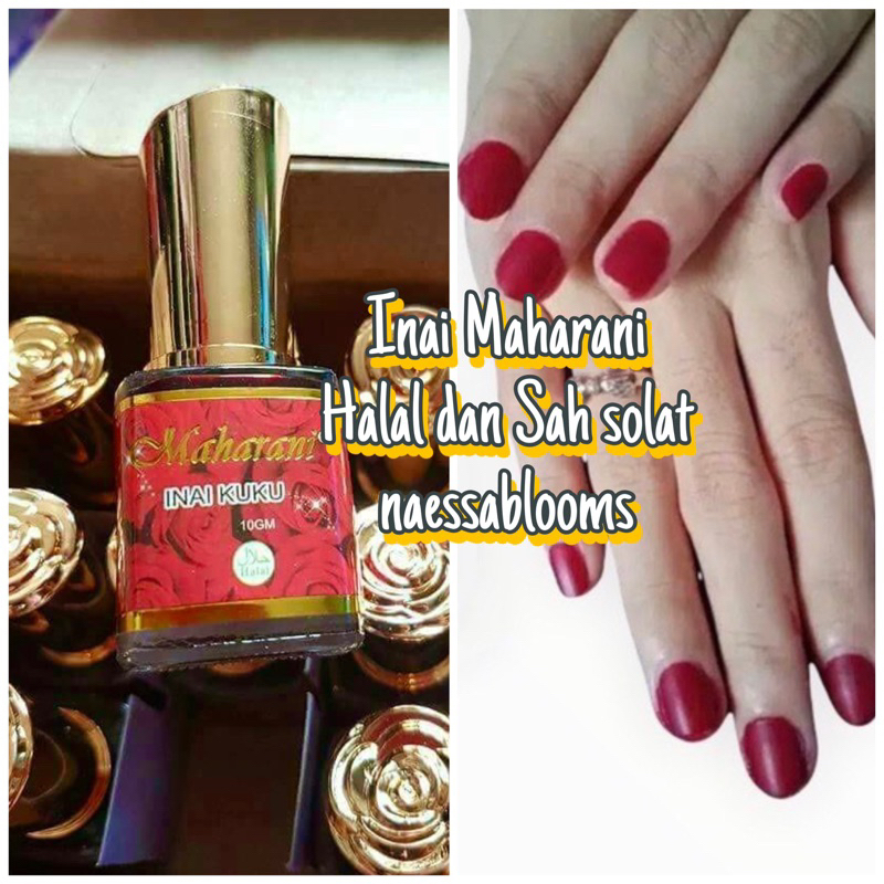 Inai maharani original halal dan sah solat | Shopee Malaysia