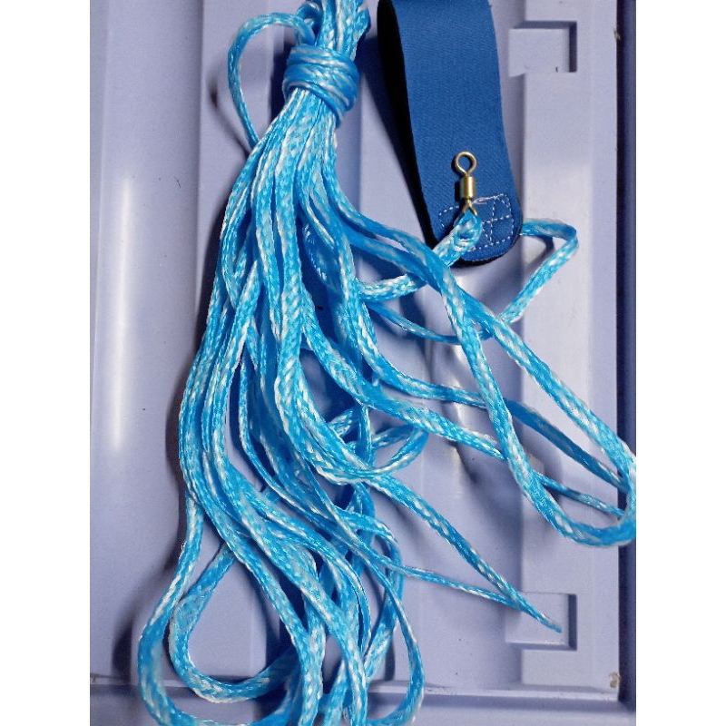 tali jala 9 meter warna biru tali pe rope semua jenis jala sesuai pakai ...