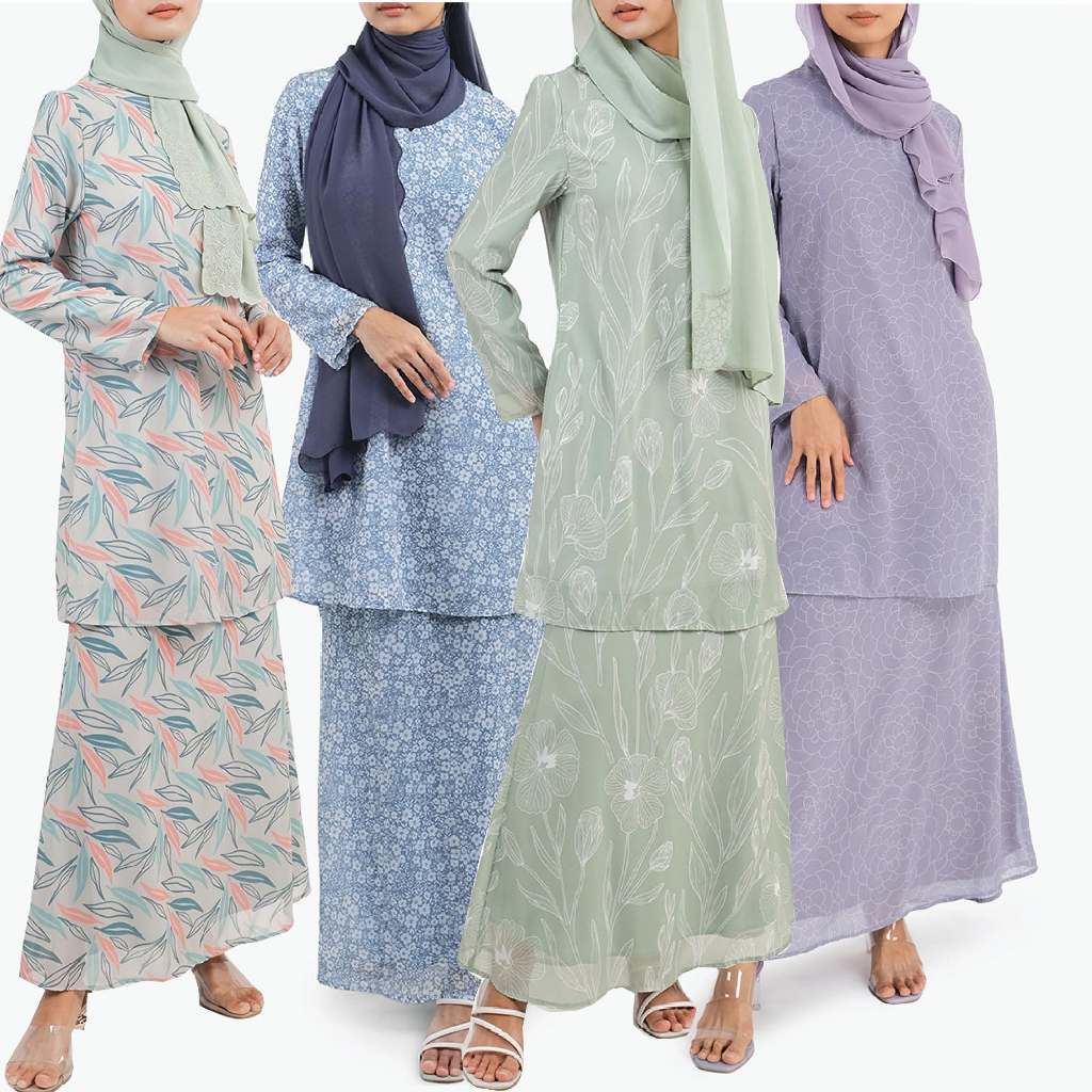 POPLOOK MAHIRA BLOUSE & SKIRT | Shopee Malaysia