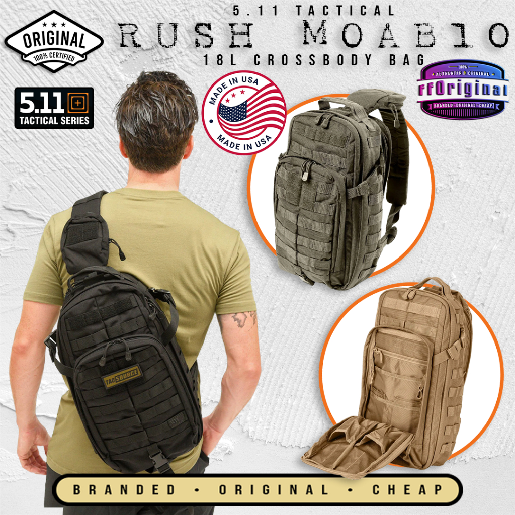 5.11 TACTICAL Heavy Duty 18L MOAB10 Pouch Bag Military Army Waterproof ...