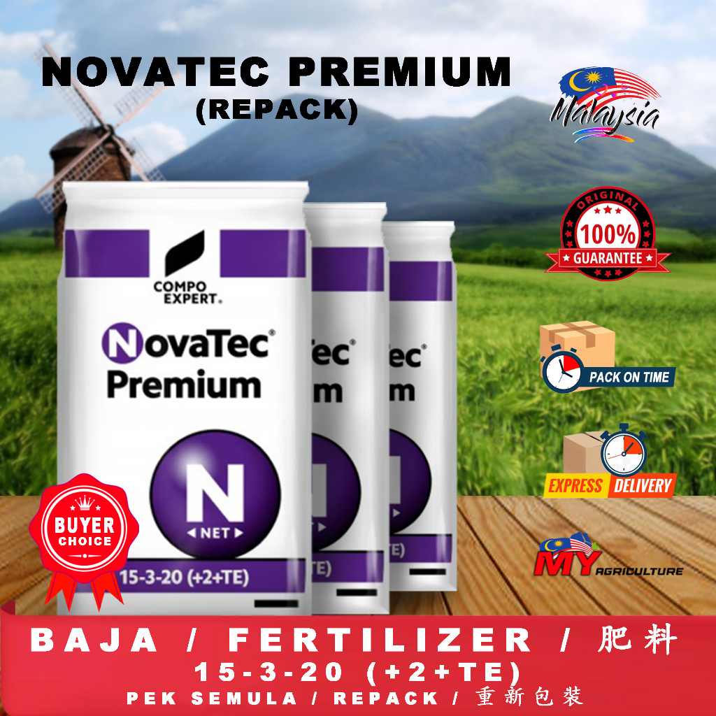 [REPACK 1KG] COMPO EXPERT BAJA NOVATEC PREMIUM FERTILIZER - MY ...