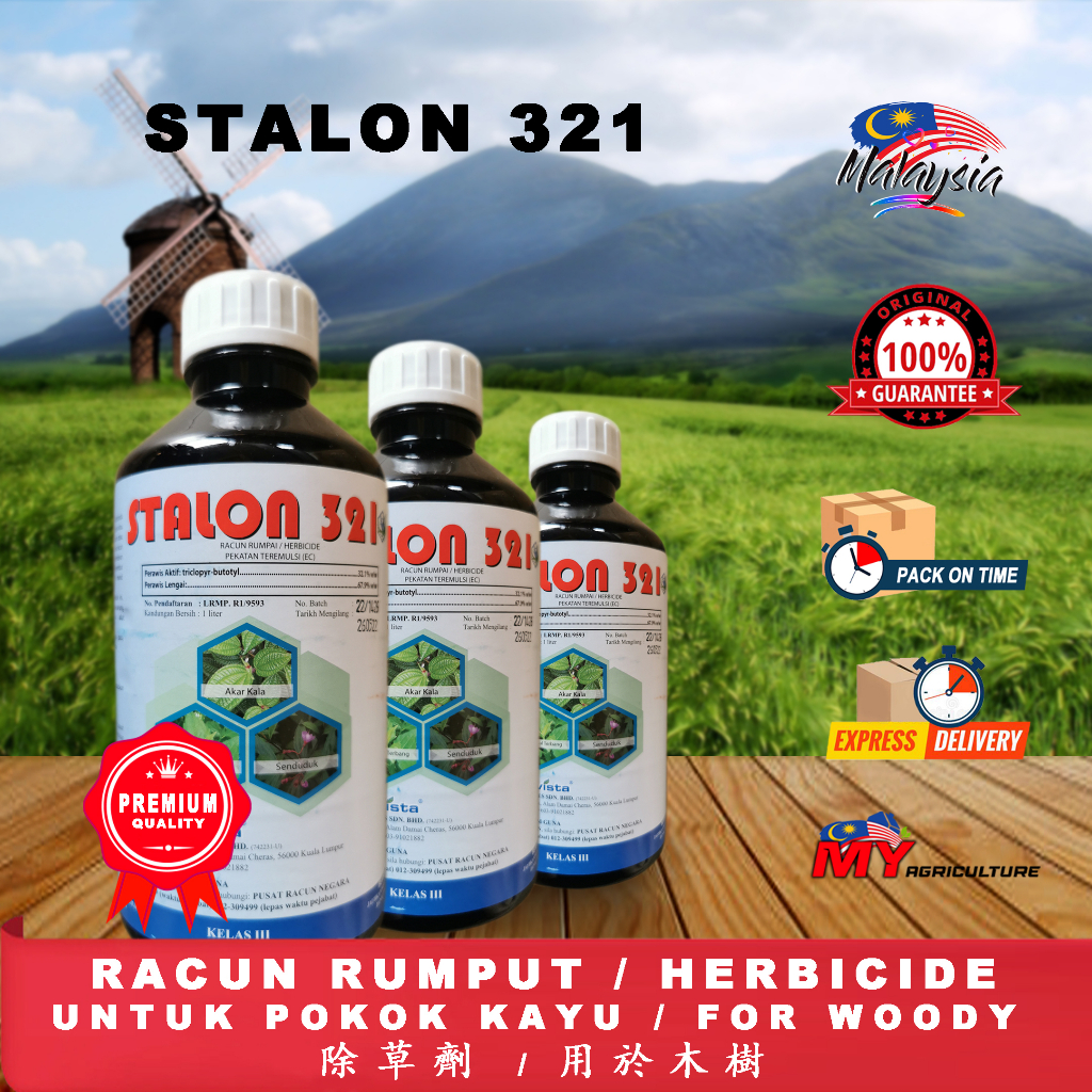 BIOVISTA STALON 321 RACUN RUMPUT POKOK HERBICIDE (1 LITER) - MY ...