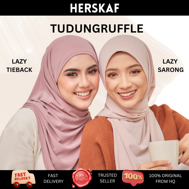 [Tudungruffle] 2023 TUDUNGRUFFLE LAZY SARONG & TUDUNGRUFFLE LAZY ...