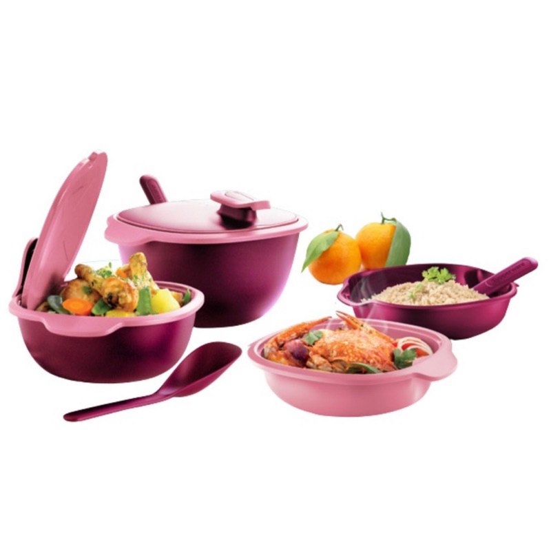 Tupperware Warmie Tup with Serving Spoon Set | Shopee Malaysia