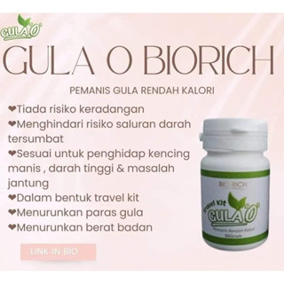 BIORICH GULA O sihat | Shopee Malaysia