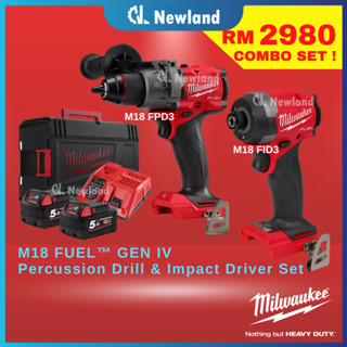 Milwaukee M18 FPD3-502X / M18 FID3 / Percussion Drill / Hammer Drill ...