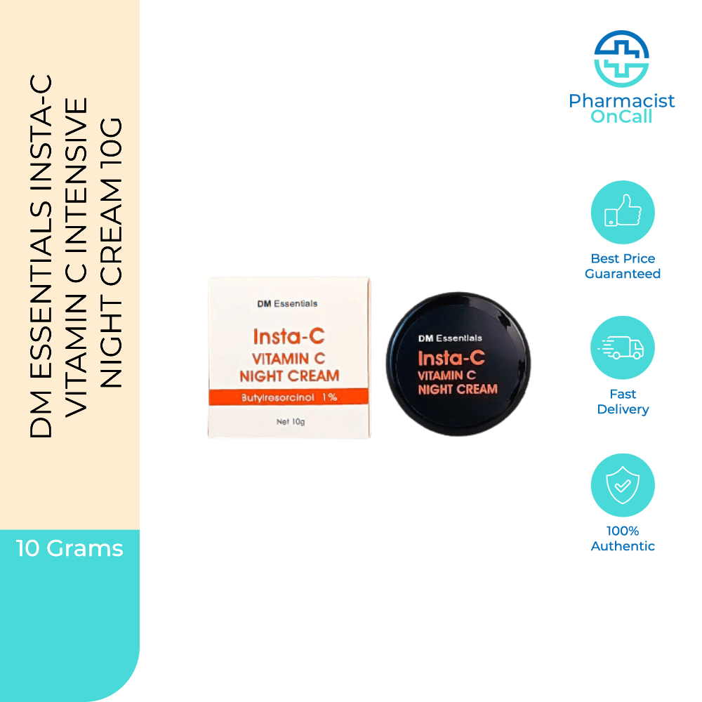 DM ESSENTIALS INSTA-C VITAMIN C INTENSIVE NIGHT CREAM 10G | Shopee Malaysia