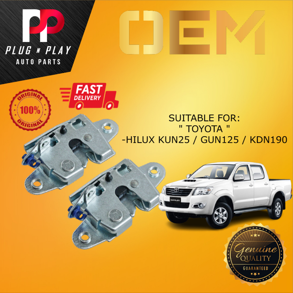 TOYOTA HILUX KUN25 / GUN125 / KDN190 100% QUALITY PRODUCT TRUNK LID ...