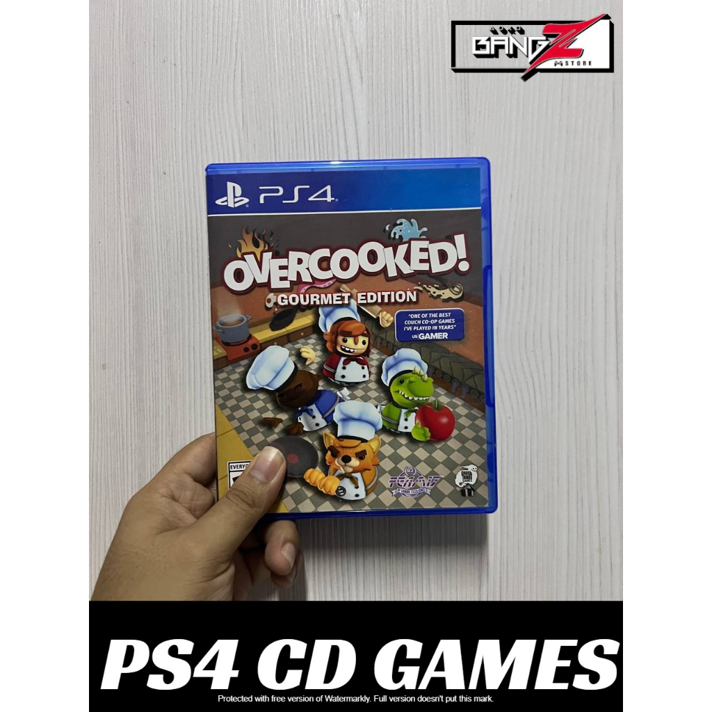 PS4: OVERCOOKED! GOURMET EDITION (CD) | Shopee Malaysia
