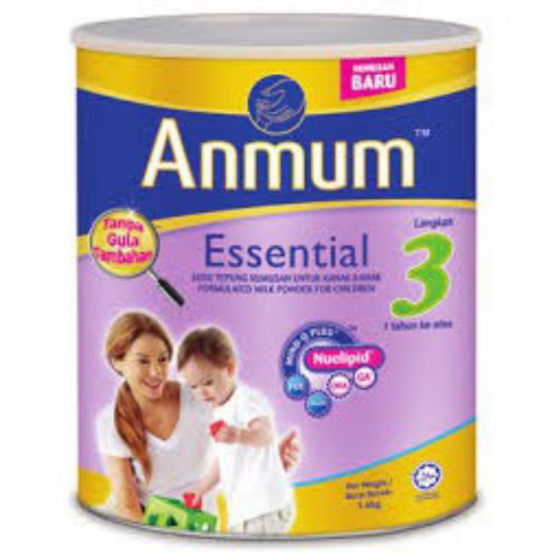 Anmum Essential Step 3 Plain (1.5kg) Exp:9/2023 | Shopee Malaysia
