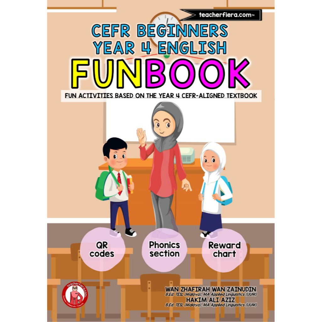 CEFR BEGINNERS: YEAR 4 ENGLISH FUNBOOK BY TEACHERFIERA.COM | Shopee ...