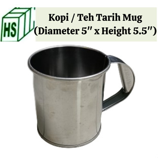 Stainless Steel Mug / Teh Tarik Mug / Koleh Teh Tarik / Goreh Kopi ...