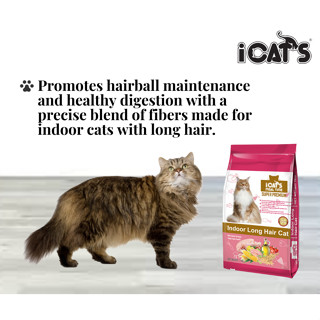 [100% ORIGINAL] 7kg iCAT'S Indoor Long Hair Chicken & Turkey Super ...
