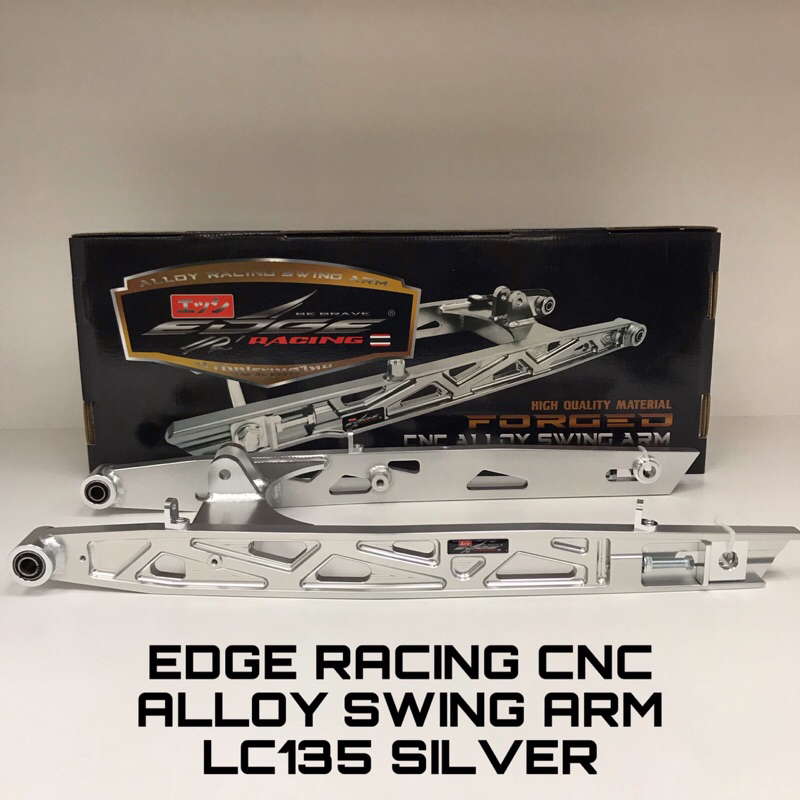 EDGE RACING CNC Alloy Swing Arm LC135/SRL115FI SILVER (Product Thailand ...