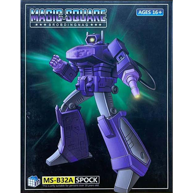 Magic Square MS-B32 MSB32 MS-B32A MSB32A Spock (Transformers Shockwave ...