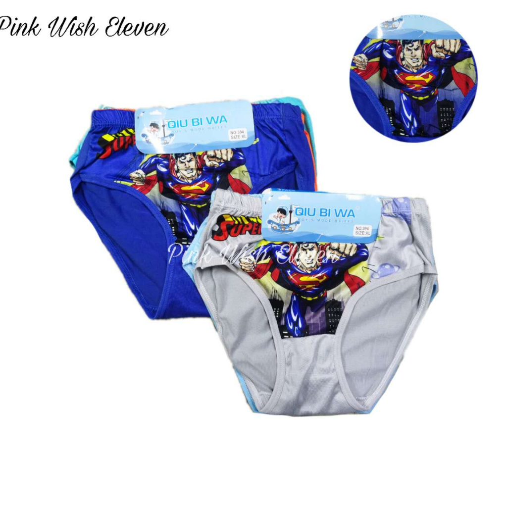 Superman Kids Underwear / boy underwear / kids underwear boy | Shopee ...
