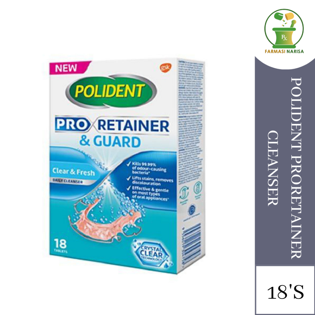 POLIDENT PRORETAINER CLEANSER | Shopee Malaysia