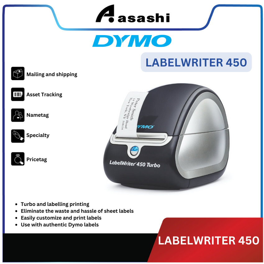 DYMO LABELWRITER 450 TURBO Label writer / label printer / label maker ...