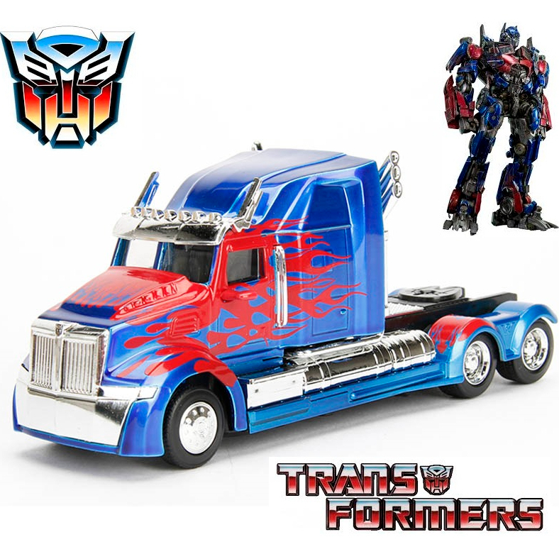 1:50 Die-Cast Western Star 5700 Truck Optimus Prime Transformers The ...