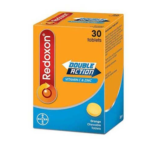 REDOXON DOUBLE ACTION CHEWABLE 500MG 30'S | Shopee Malaysia