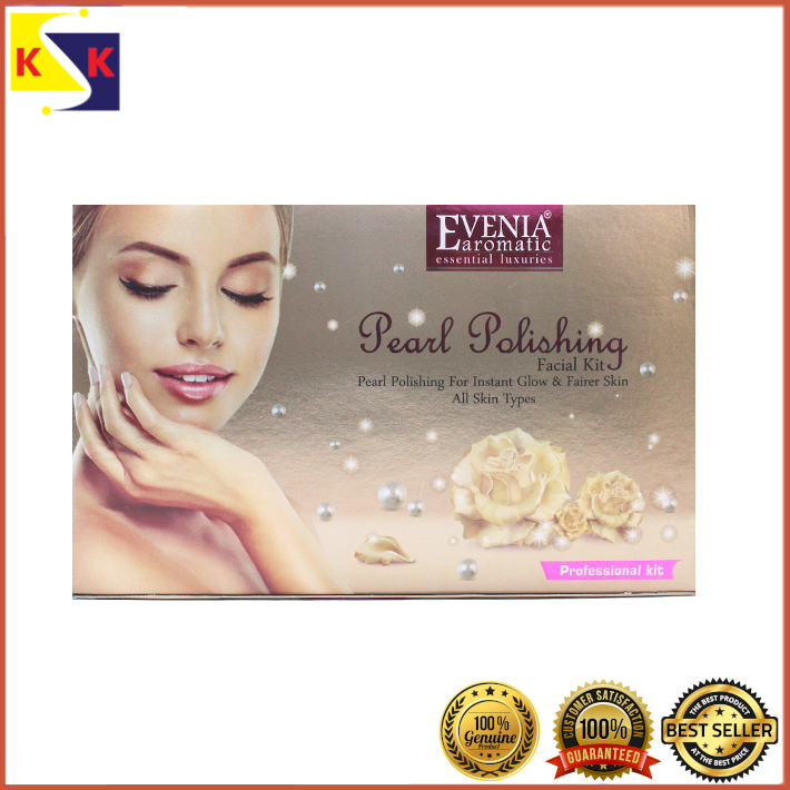 PROFESSIONAL EVENIA AROMATIC PEARL POLISHING 5 STEPS FACAIL KIT ...