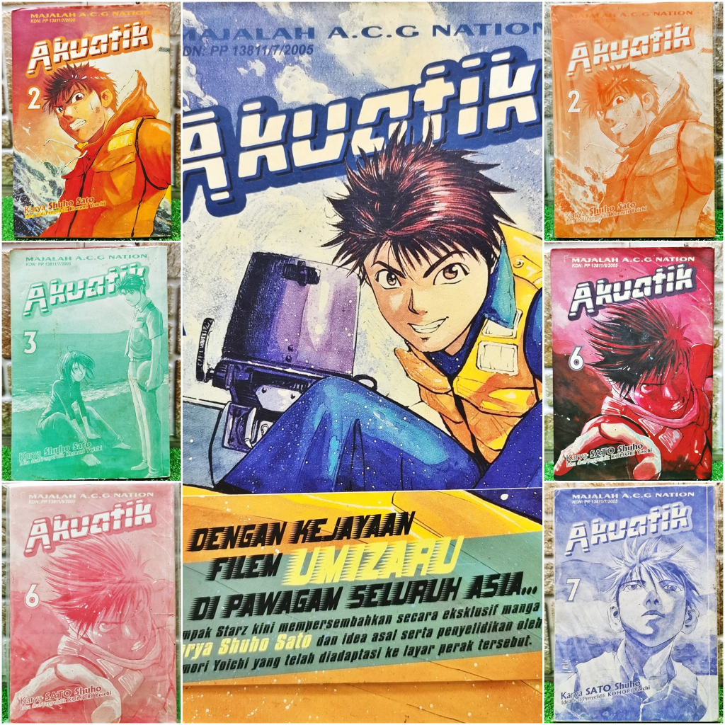 Komik "Akuatik" (GempakStarz / Gempak Starz) Karya Shuho Sato Comic ...