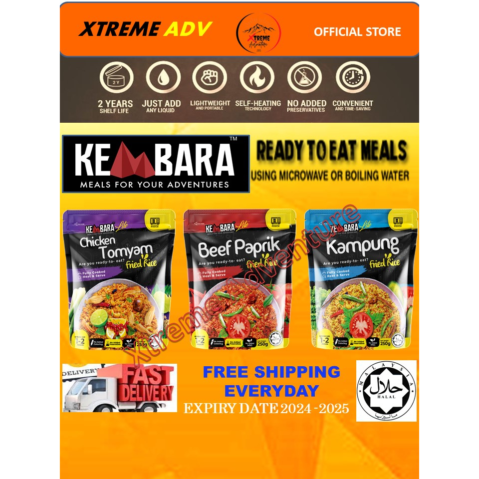 KEMBARA MEALS FRIED RICE READY TO EAT: MIXED ANY MENU | Shopee Malaysia