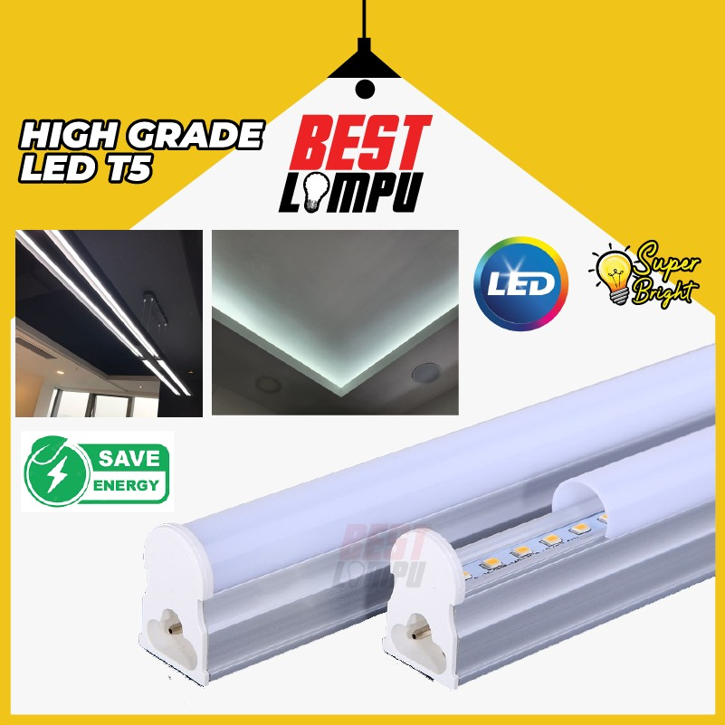 Super Bright LED T5 Tube Light 4ft=28W Ceiling Wall Decoration Strip ...