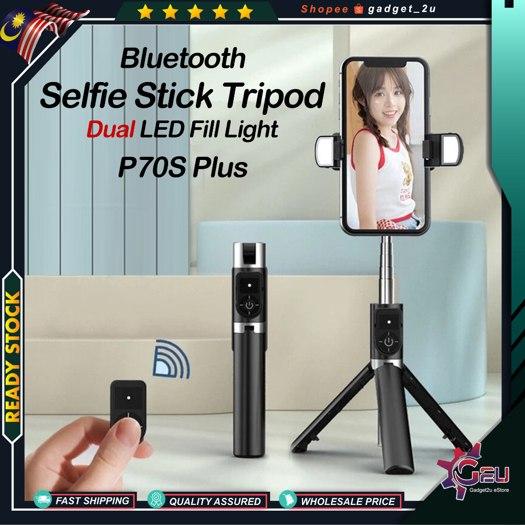 Bluetooth Selfie Stick Tripod Q07 Xt 02s P70s Plus Wireless Control