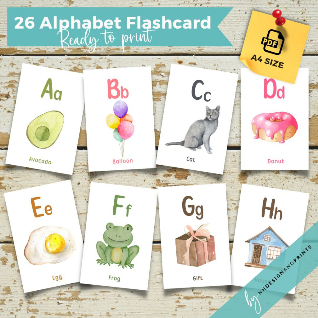 [PDF Soft Copy] Early Learning English Alphabet Letter | Kad Imbas ...