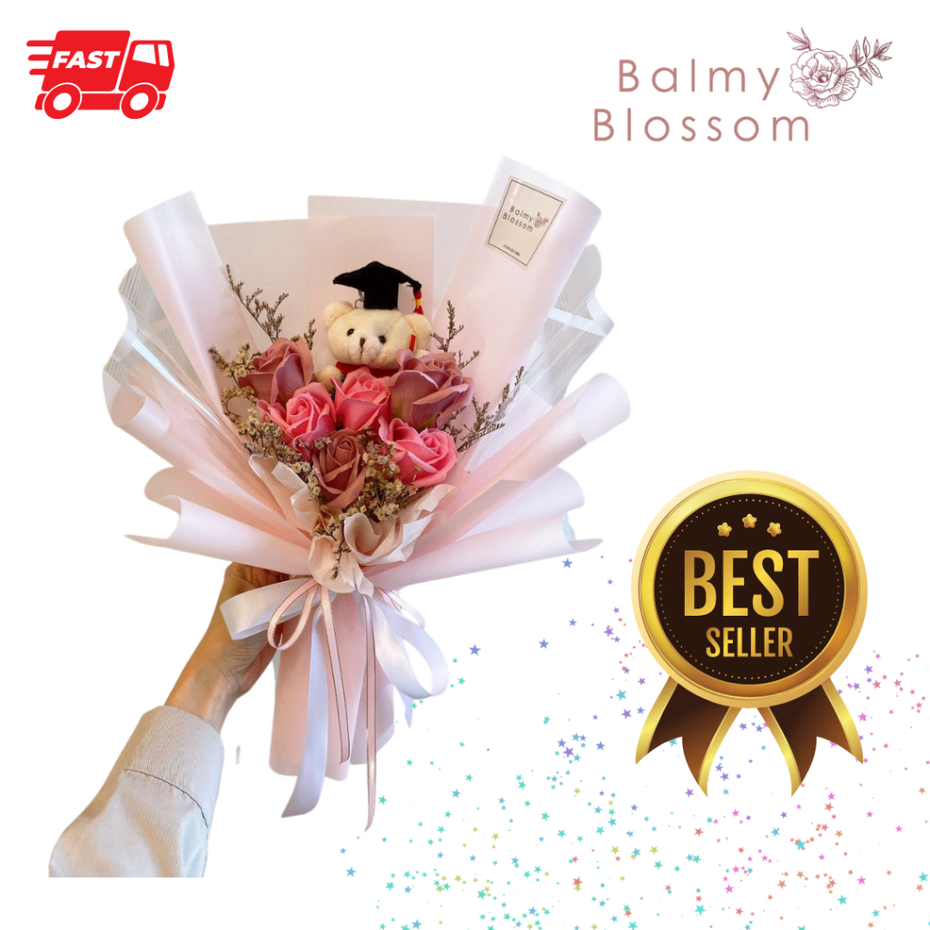 Graduation Soap Flower Bouquet | Shopee Malaysia
