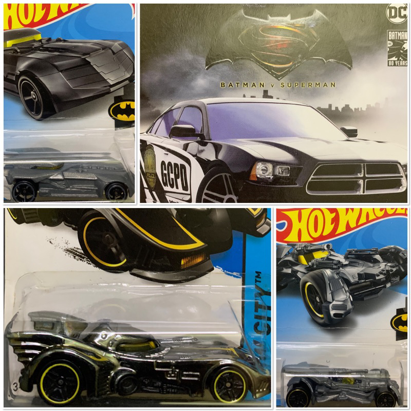 HOT WHEELS BATMAN WALMART DODGE CHARGER and other BATMOBILES | Shopee ...