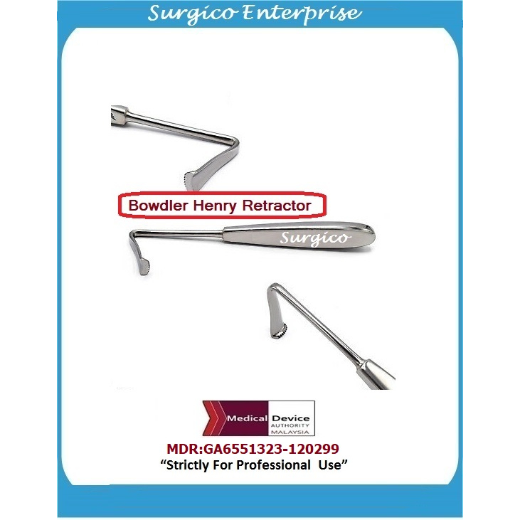 BOWDLER HENRY RETRACTOR DENTAL USE | Shopee Malaysia
