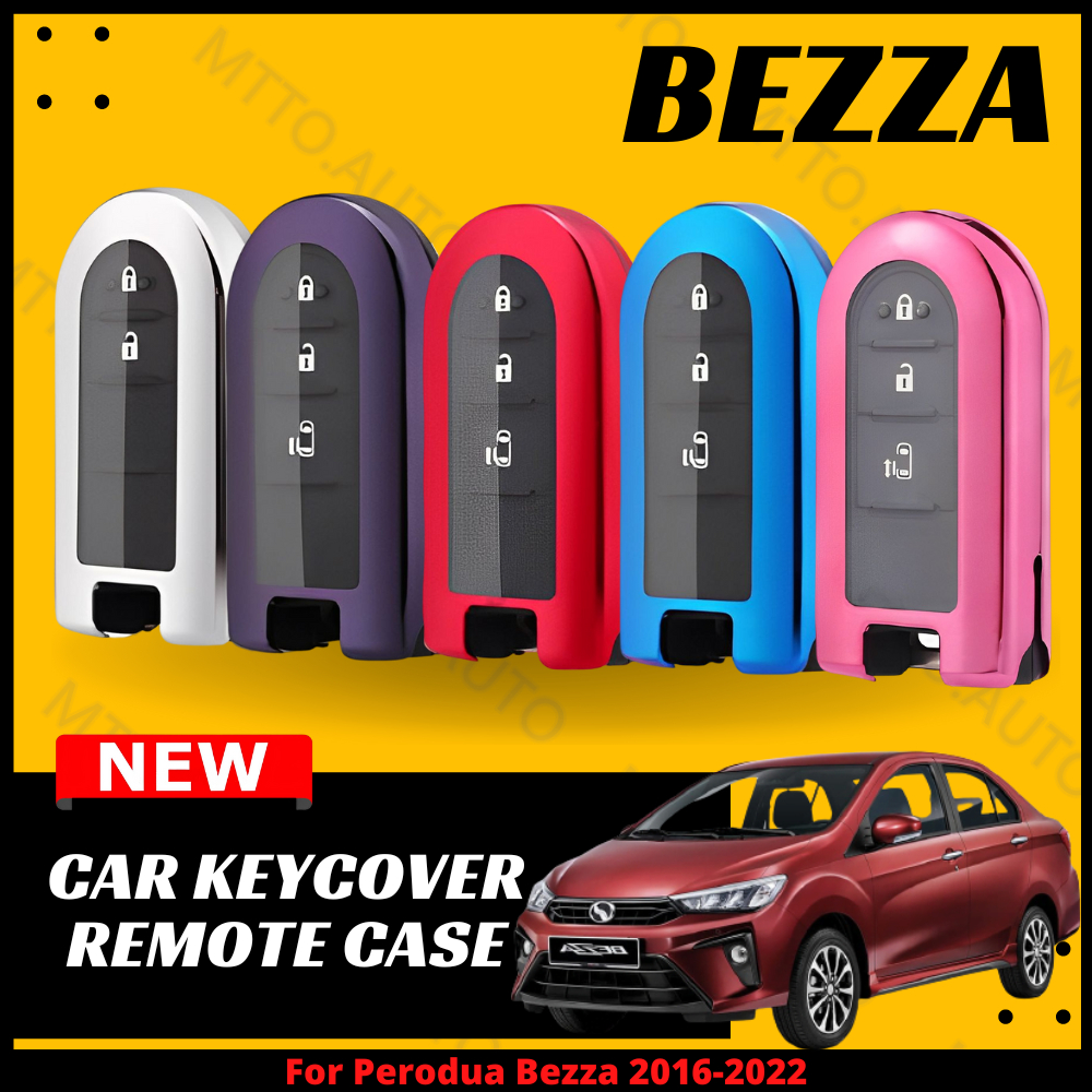 MTTO Perodua Bezza 2016-2022 Car Key Cover Remote Case Accessories ...