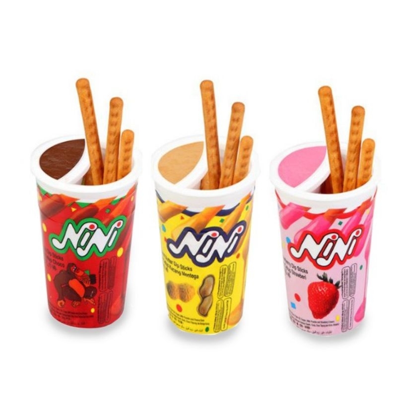 [TKM] CVmallow NNI NNI Chocolate Biscuit Sticks (35g x 1cup) | Shopee ...