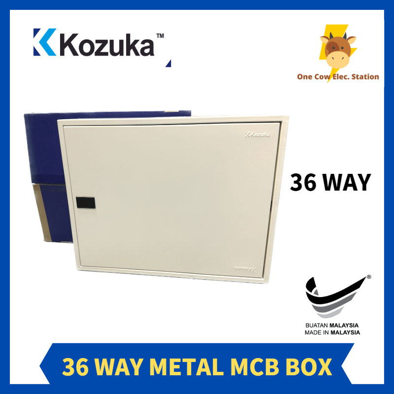 KOZUKA KU-218/36 #36WAY #METAL CLAD #MCB BOX #DB BOX #BOX BESI | Shopee ...