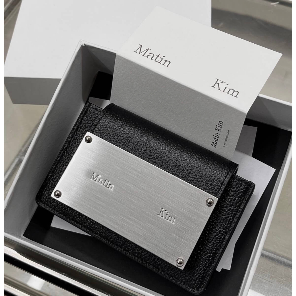 Pre-Order | Matin Kim Official Leather Accordion Wallet (All Designs ...
