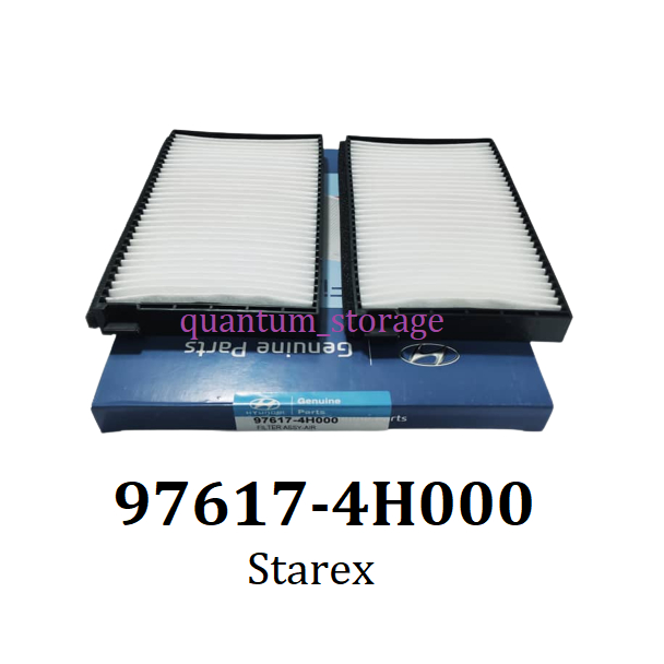Hyundai Cabin Pollen Air Cond Filter 97617-4H000 Starex TQ | Shopee ...