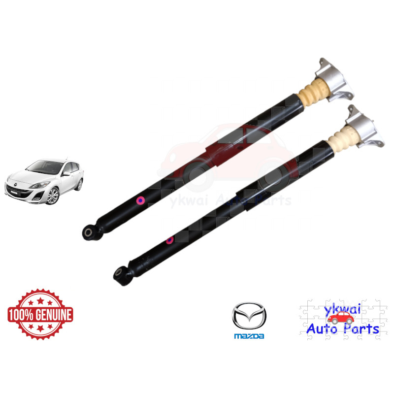 Genuine Mazda Rear Shock Absorber for Mazda 3 BL (2009) (2PCS) - BGV4 ...