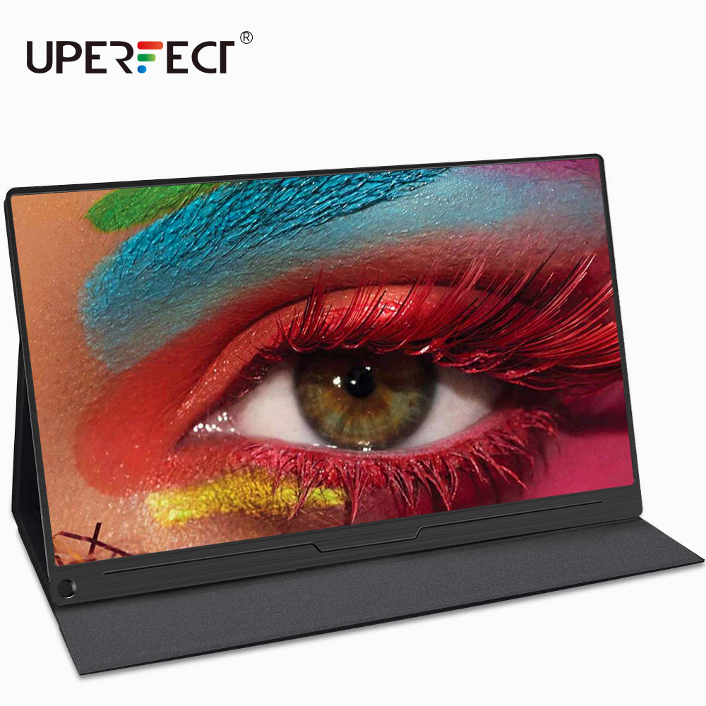UPERFECT Small computer monitor 15.6 FHD external monitor for laptop ...